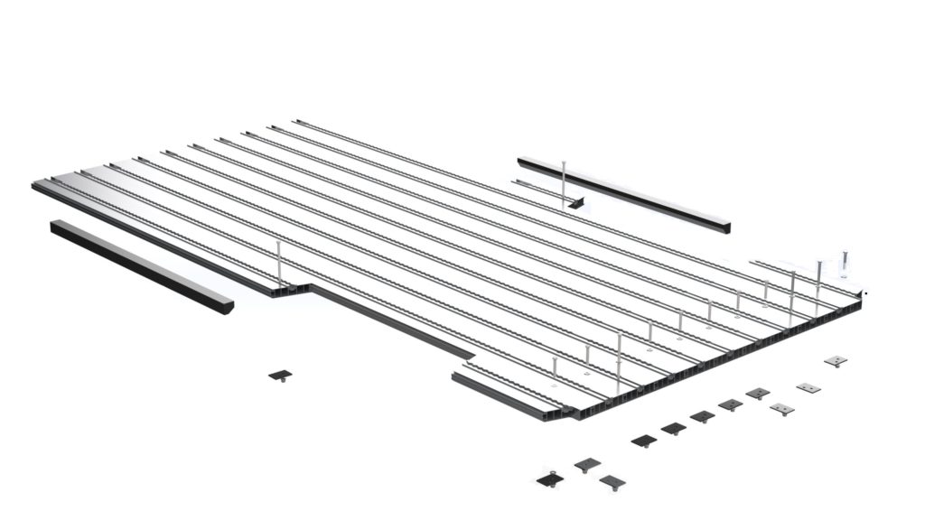 ALFO Floor For Mercedes Sprinter WB144 | Pareto Aluminum Systems